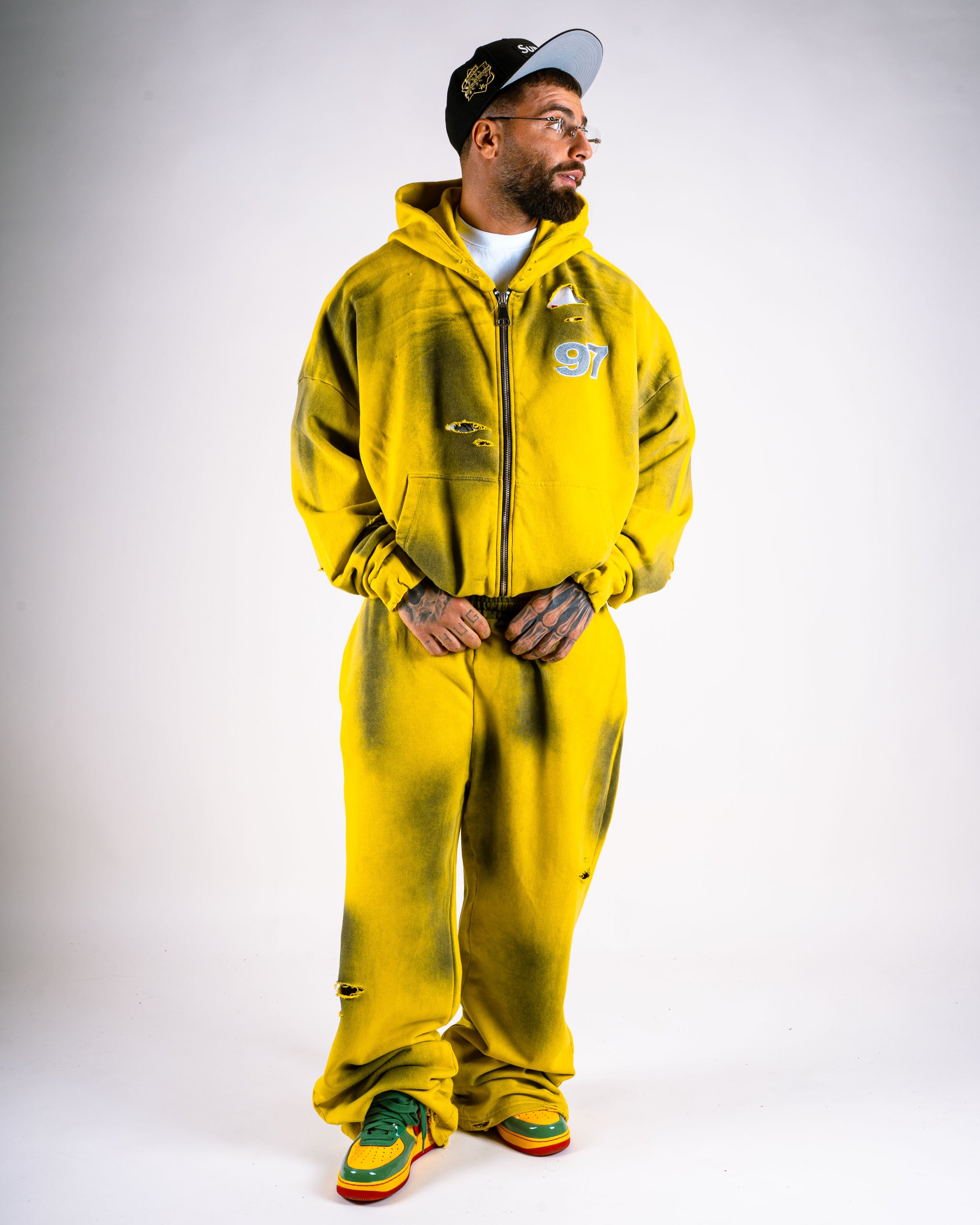 Track Suit 97 Yellow